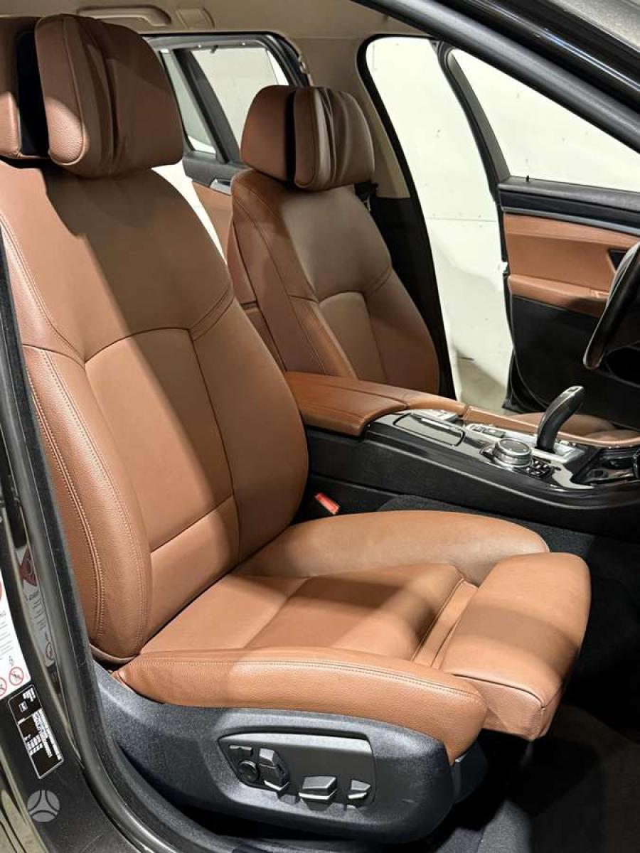Brown BMW 525 2014 in Klaipeda, with an engine capacity of 2.00 L and mileage of 220 thousand km for 11999 €, photo 14 on AUTOMOTO.COM.LV