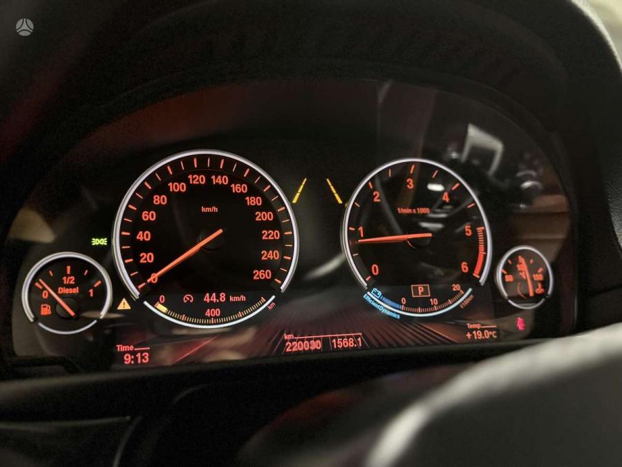 Brown BMW 525 2014 in Klaipeda, with an engine capacity of 2.00 L and mileage of 220 thousand km for 11999 €, photo 15 on AUTOMOTO.COM.LV