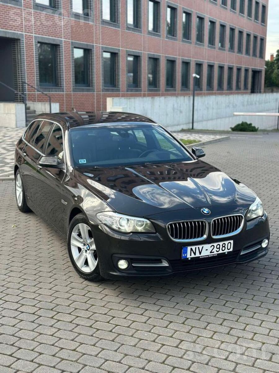 Brūns BMW 525 2016 Rīga, ar dzinēja tilpumu 2.00 L un nobraukumu 330 tūkst. km par 13250 €, foto 1 vietnē AUTOMOTO.COM.LV