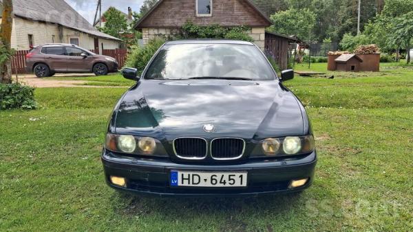 Green BMW 525 1999 in Rezekne, with an engine capacity of 2.50 L and mileage of 0 thousand km for 1950 €, photo 3 on AUTOMOTO.COM.LV