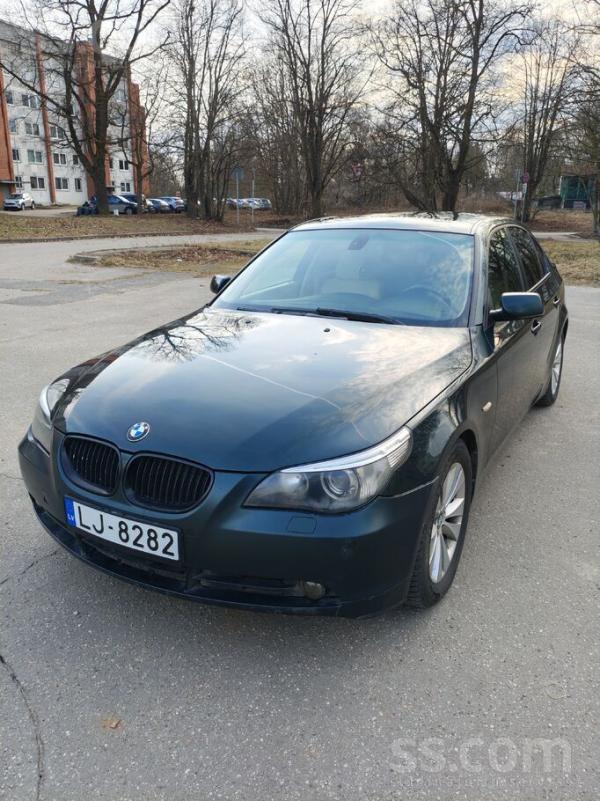 Zaļš BMW 525 2004 Rīga, ar dzinēja tilpumu 2.50 L un nobraukumu 394 tūkst. km par 2700 €, foto 1 vietnē AUTOMOTO.COM.LV