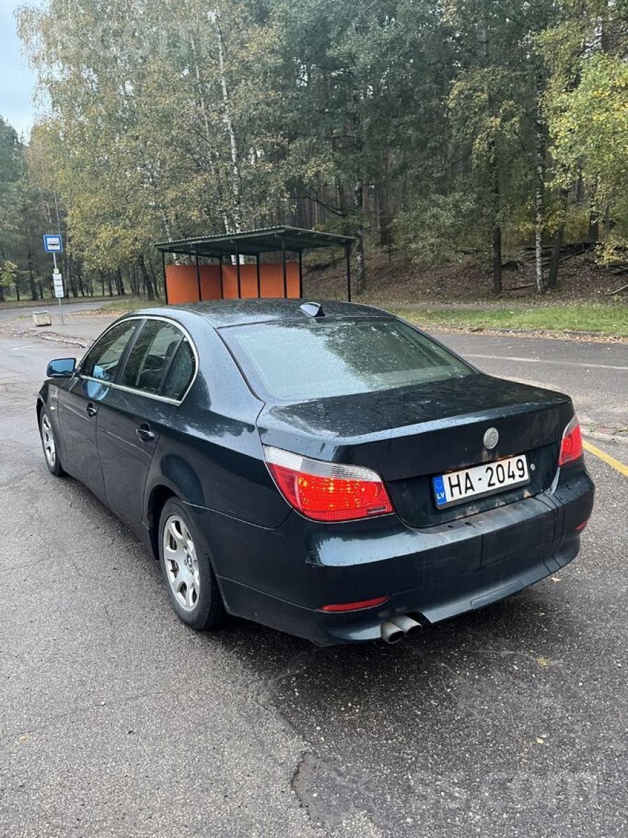 Зеленый БМВ 525 2005 в Рига, объемом двигателя 2.50 л и пробегом 346 тыс. км за 2900 €, фото 5 на AUTOMOTO.COM.LV