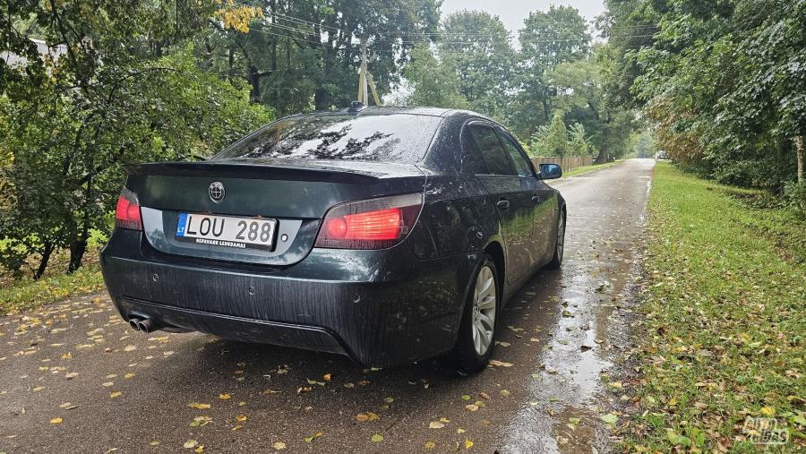 Зеленый БМВ 525 2006 в Вилкавишкис, объемом двигателя 2.50 л и пробегом 455 тыс. км за 2800 €, фото 5 на AUTOMOTO.COM.LV