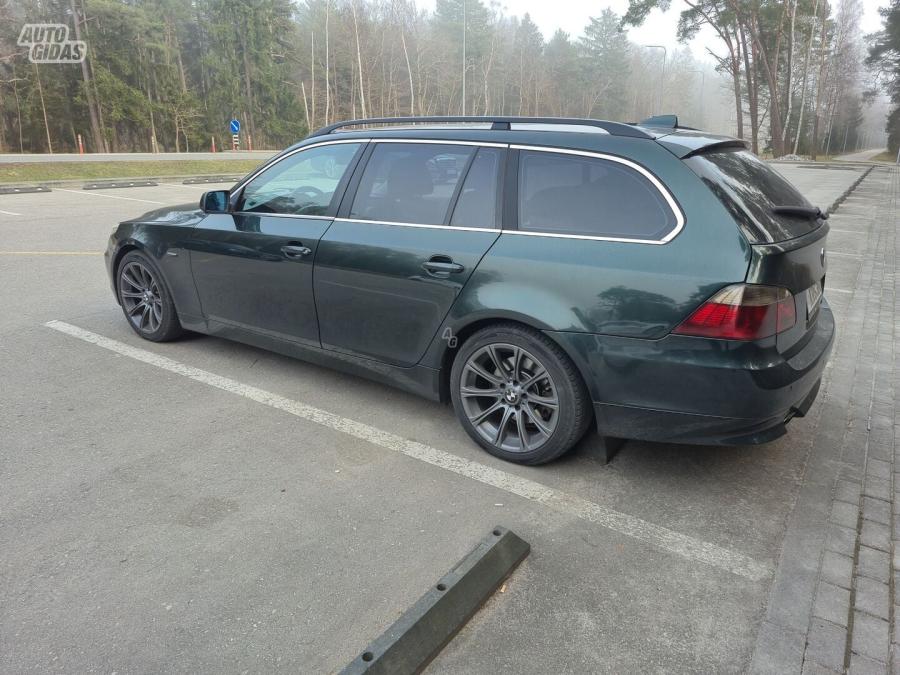 Zaļš BMW 525 2005 Klaipėda, ar dzinēja tilpumu 2.50 L un nobraukumu 407 tūkst. km par 3200 €, foto 3 vietnē AUTOMOTO.COM.LV