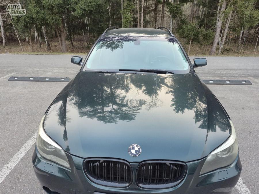 Zaļš BMW 525 2005 Klaipėda, ar dzinēja tilpumu 2.50 L un nobraukumu 407 tūkst. km par 3200 €, foto 5 vietnē AUTOMOTO.COM.LV