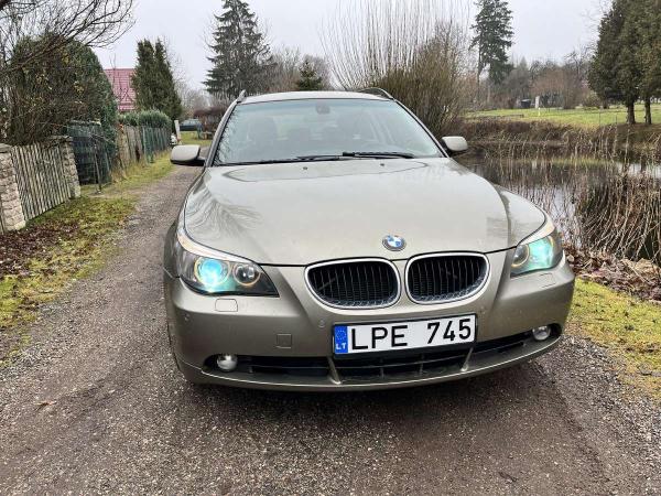 Zaļš BMW 525 2006 Viļņa, ar dzinēja tilpumu 2.50 L un nobraukumu 386 tūkst. km par 1600 €, foto 2 vietnē AUTOMOTO.COM.LV