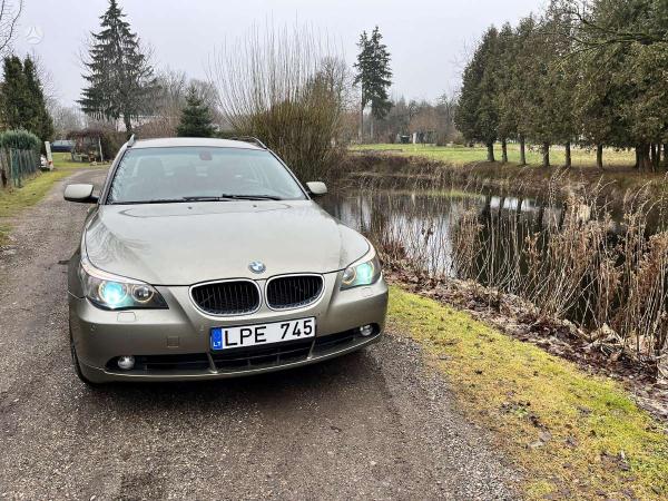 Zaļš BMW 525 2006 Viļņa, ar dzinēja tilpumu 2.50 L un nobraukumu 386 tūkst. km par 1600 €, foto 3 vietnē AUTOMOTO.COM.LV