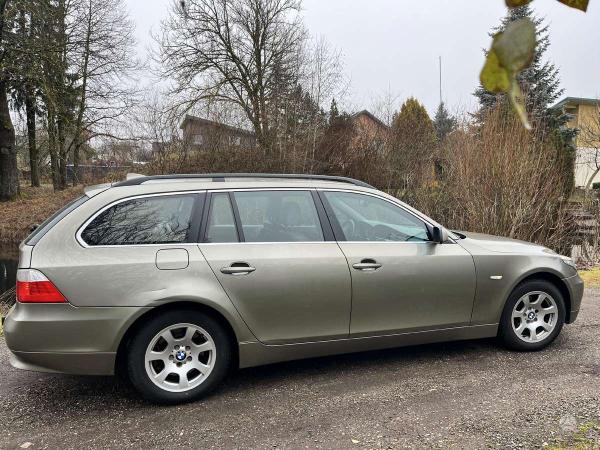Zaļš BMW 525 2006 Viļņa, ar dzinēja tilpumu 2.50 L un nobraukumu 386 tūkst. km par 1600 €, foto 5 vietnē AUTOMOTO.COM.LV