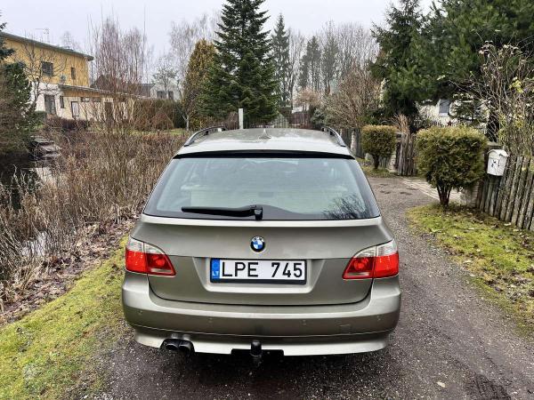 Zaļš BMW 525 2006 Viļņa, ar dzinēja tilpumu 2.50 L un nobraukumu 386 tūkst. km par 1600 €, foto 8 vietnē AUTOMOTO.COM.LV