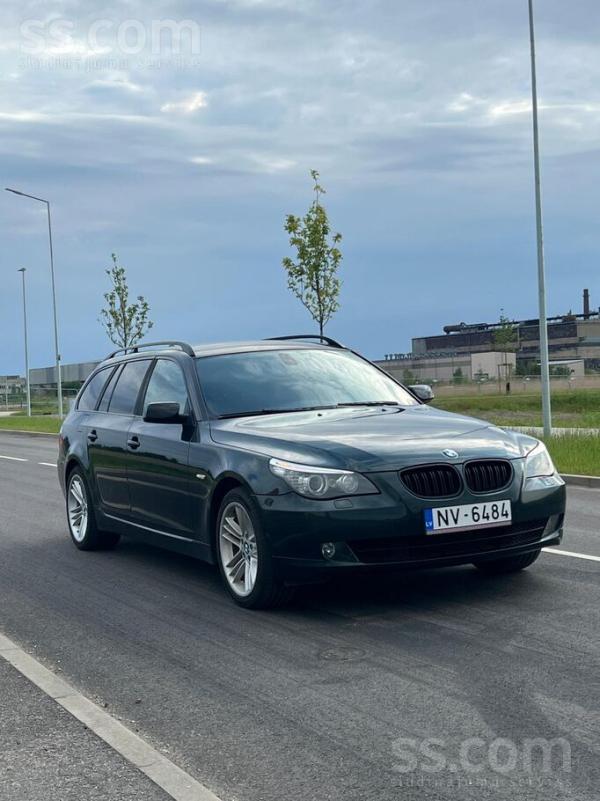 Зеленый БМВ 525 2007 в Лиепая, объемом двигателя 3.00 л и пробегом 324 тыс. км за 5150 €, фото 3 на AUTOMOTO.COM.LV