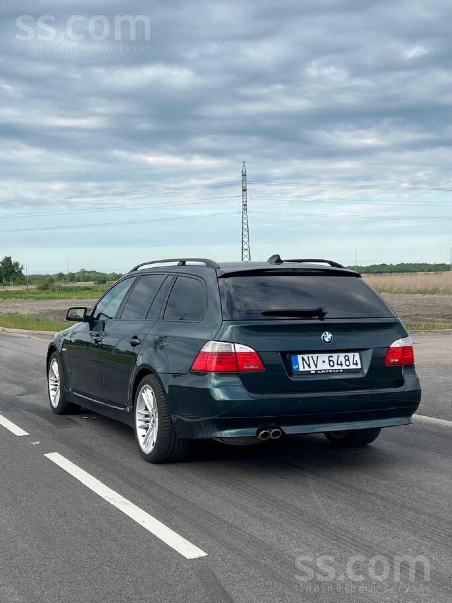 Zaļš BMW 525 2007 Liepāja, ar dzinēja tilpumu 3.00 L un nobraukumu 324 tūkst. km par 5150 €, foto 5 vietnē AUTOMOTO.COM.LV