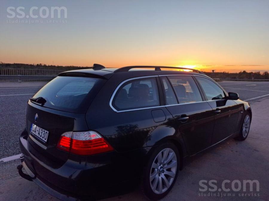 Zaļš BMW 525 2009 Valmiera, ar dzinēja tilpumu 3.00 L un nobraukumu 334 tūkst. km par 4500 €, foto 7 vietnē AUTOMOTO.COM.LV