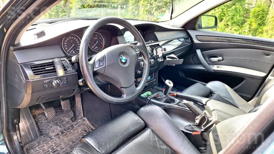 Zaļš BMW 525 2009 Valmiera, ar dzinēja tilpumu 3.00 L un nobraukumu 334 tūkst. km par 4500 €, foto 8 vietnē AUTOMOTO.COM.LV