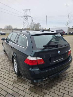 Green BMW 525 2009 in Silale, with an engine capacity of 2.99 L and mileage of 284 thousand km for 3550 €, photo 6 on AUTOMOTO.COM.LV