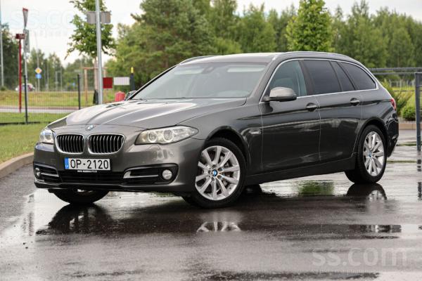 Green BMW 525 2013 in Jelgava, with an engine capacity of 2.00 L and mileage of 0 thousand km for 11800 €, photo 1 on AUTOMOTO.COM.LV