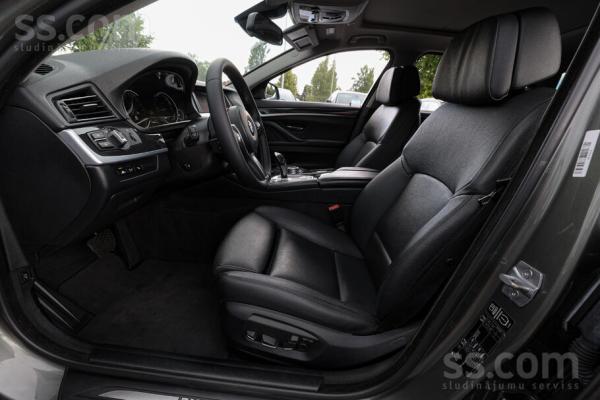 Green BMW 525 2013 in Jelgava, with an engine capacity of 2.00 L and mileage of 0 thousand km for 11800 €, photo 7 on AUTOMOTO.COM.LV