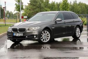 Green BMW 525 2013 in Jelgava, with an engine capacity of 2.00 L and mileage of 249 thousand km for 11800 €, photo  on AUTOMOTO.COM.LV