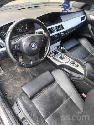 Pelēks BMW 525 2007 Rēzekne, ar dzinēja tilpumu 2.50 L un nobraukumu 300 tūkst. km par 3500 €, foto 4 vietnē AUTOMOTO.COM.LV