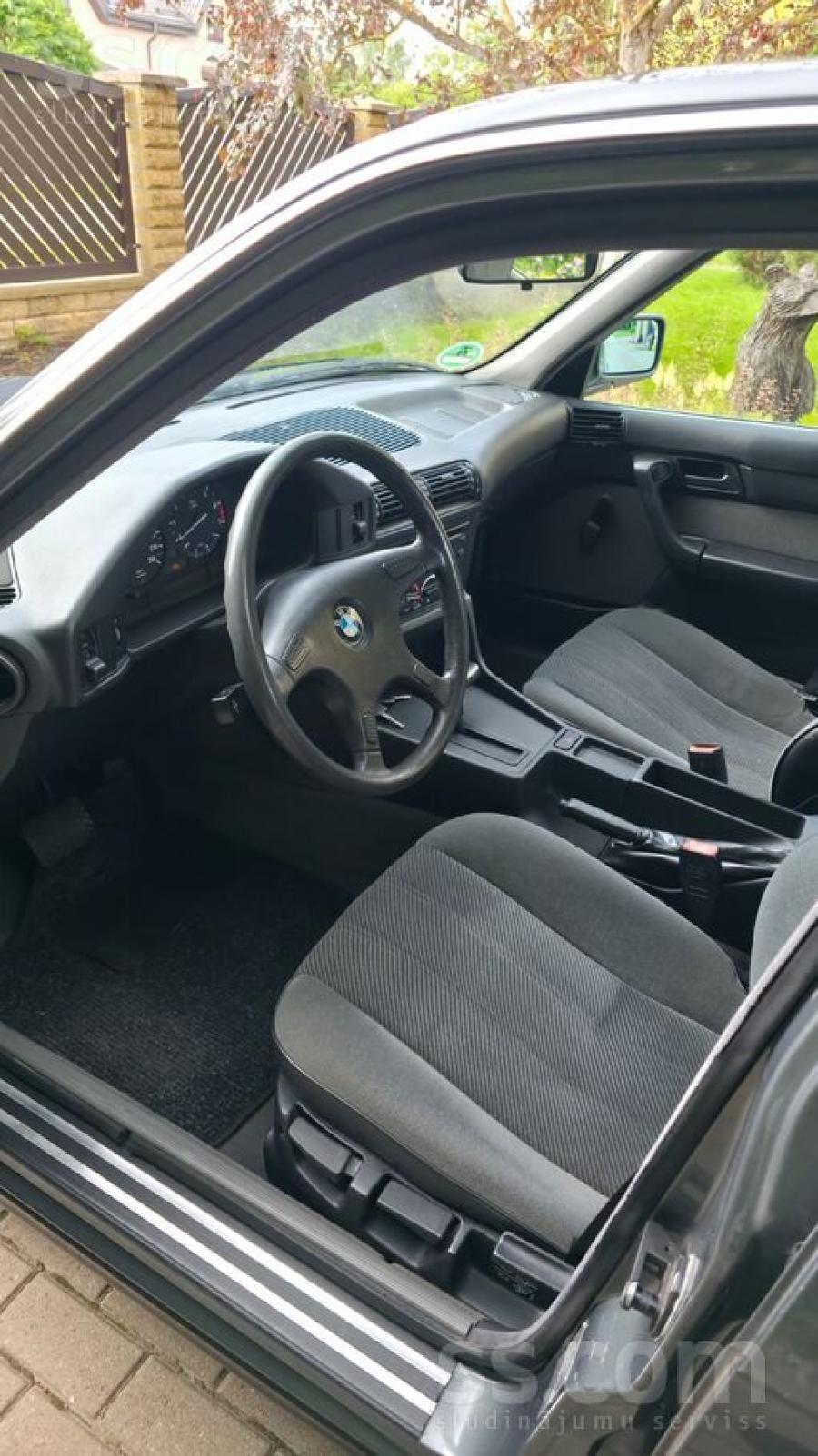 Grey BMW 525 1989 in Riga, with an engine capacity of 2.50 L and mileage of 286 thousand km for 8450 €, photo 6 on AUTOMOTO.COM.LV