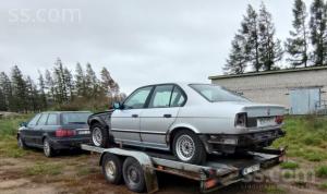 Grey BMW 525 1994 in Ventspils, with an engine capacity of 2.50 L and mileage of 295 thousand km for 1200 €, photo 9 on AUTOMOTO.COM.LV