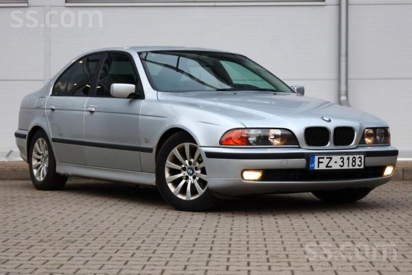 Grey BMW 525 2000 in Riga, with an engine capacity of 2.50 L and mileage of 344 thousand km for 2995 €, photo 4 on AUTOMOTO.COM.LV