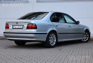 Grey BMW 525 2000 in Riga, with an engine capacity of 2.50 L and mileage of 344 thousand km for 2995 €, photo 8 on AUTOMOTO.COM.LV