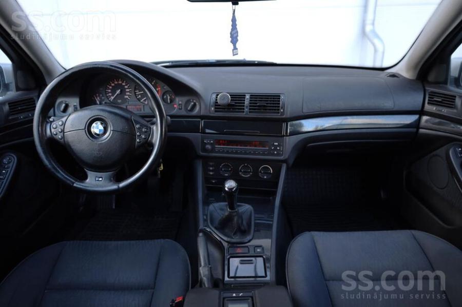 Grey BMW 525 2000 in Riga, with an engine capacity of 2.50 L and mileage of 344 thousand km for 2995 €, photo 9 on AUTOMOTO.COM.LV