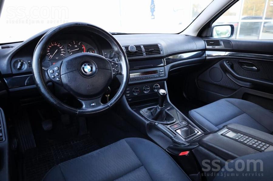 Grey BMW 525 2000 in Riga, with an engine capacity of 2.50 L and mileage of 344 thousand km for 2995 €, photo 10 on AUTOMOTO.COM.LV