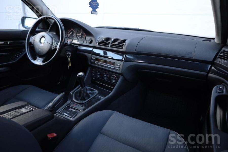 Grey BMW 525 2000 in Riga, with an engine capacity of 2.50 L and mileage of 344 thousand km for 2995 €, photo 12 on AUTOMOTO.COM.LV