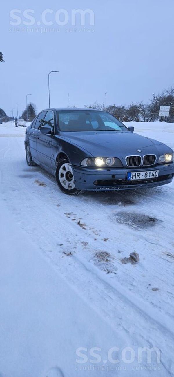 Grey BMW 525 2001 in Kraslava, with an engine capacity of 2.50 L and mileage of 420 thousand km for 1700 €, photo 5 on AUTOMOTO.COM.LV