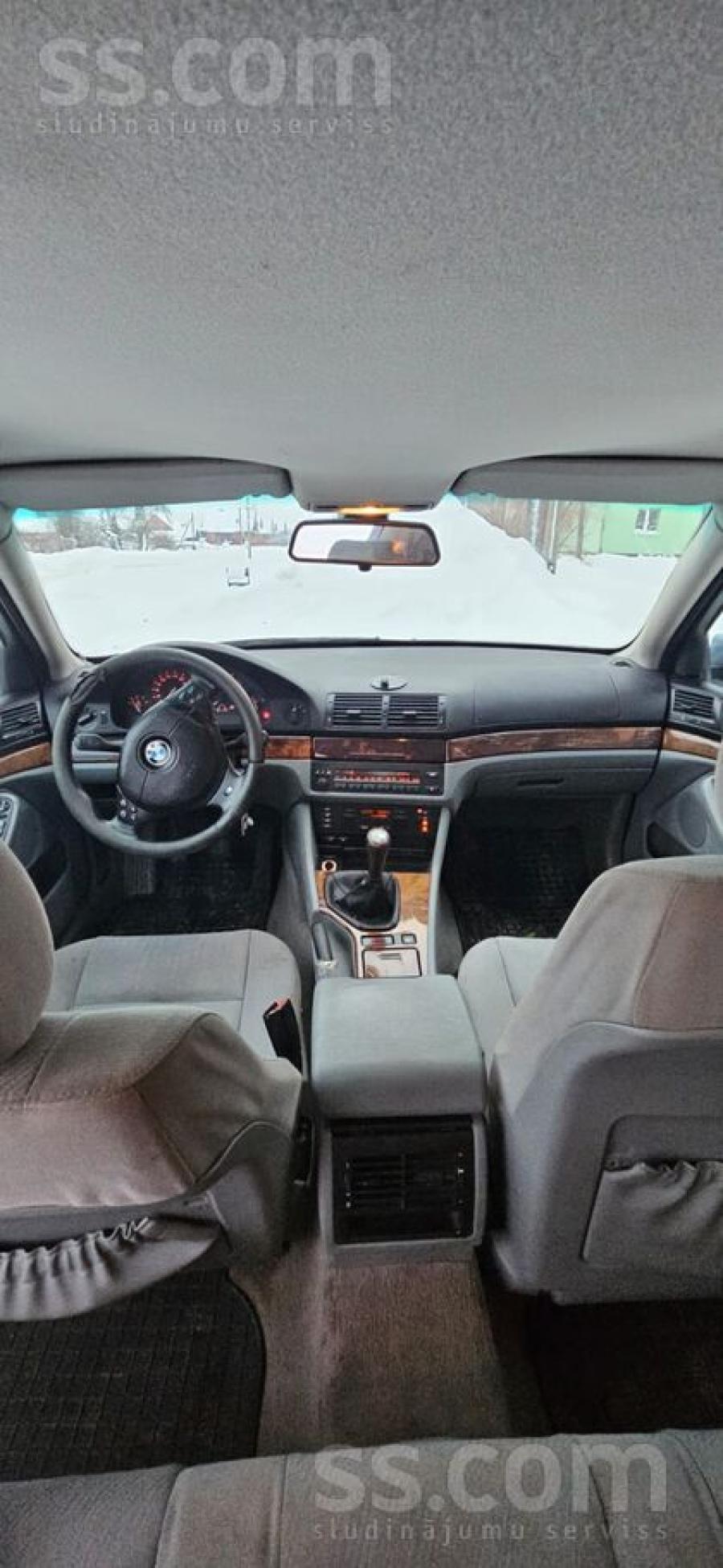 Pelēks BMW 525 2001 Krāslava, ar dzinēja tilpumu 2.50 L un nobraukumu 420 tūkst. km par 1700 €, foto 6 vietnē AUTOMOTO.COM.LV
