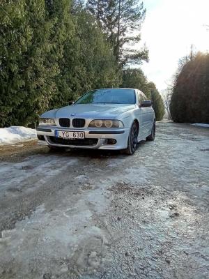 Grey BMW 525 2001 in Pasvalys, with an engine capacity of 2.50 L and mileage of 415 thousand km for 2350 €, photo  on AUTOMOTO.COM.LV