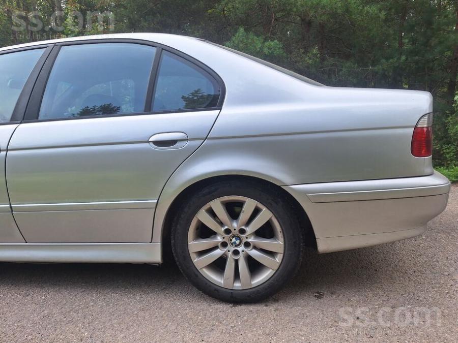 Grey BMW 525 2001 in Riga, with an engine capacity of 2.50 L and mileage of 454 thousand km for 3800 €, photo 11 on AUTOMOTO.COM.LV