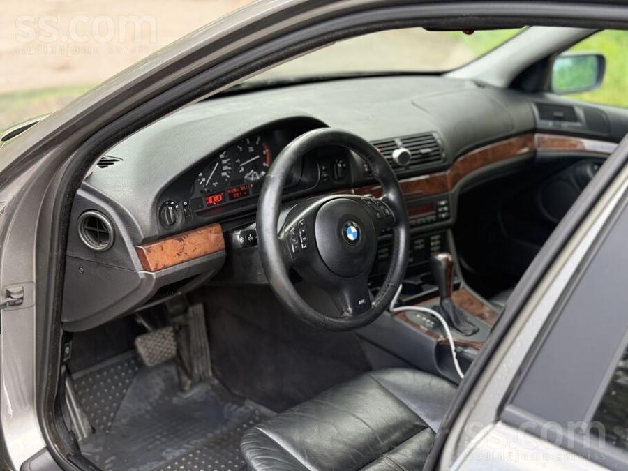Pelēks BMW 525 2002 Rīga, ar dzinēja tilpumu 2.50 L un nobraukumu 347 tūkst. km par 3990 €, foto 6 vietnē AUTOMOTO.COM.LV