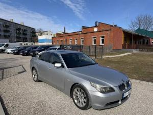 Grey BMW 525 2003 in Ventspils, with an engine capacity of 2.50 L and mileage of 319 thousand km for 2900 €, photo 4 on AUTOMOTO.COM.LV