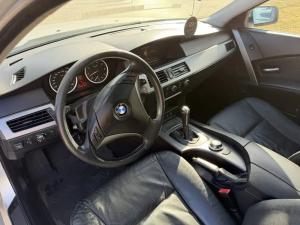 Grey BMW 525 2003 in Ventspils, with an engine capacity of 2.50 L and mileage of 319 thousand km for 2900 €, photo 12 on AUTOMOTO.COM.LV