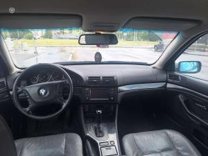 Grey BMW 525 2003 in Vilnius, with an engine capacity of 2.50 L and mileage of 381 thousand km for 1500 €, photo 8 on AUTOMOTO.COM.LV