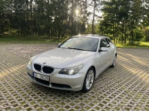 Pelēks BMW 525 2003 Tukums, ar dzinēja tilpumu 2.50 L un nobraukumu 323 tūkst. km par 3850 €, foto  vietnē AUTOMOTO.COM.LV