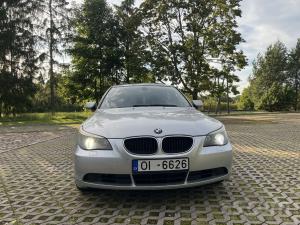 Grey BMW 525 2003 in Tukums, with an engine capacity of 2.50 L and mileage of 323 thousand km for 3850 €, photo 9 on AUTOMOTO.COM.LV