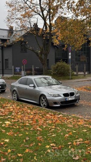 Grey BMW 525 2003 in Riga, with an engine capacity of 2.50 L and mileage of 400 thousand km for 3999 €, photo 3 on AUTOMOTO.COM.LV