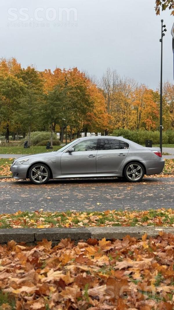 Grey BMW 525 2003 in Riga, with an engine capacity of 2.50 L and mileage of 400 thousand km for 3999 €, photo 4 on AUTOMOTO.COM.LV