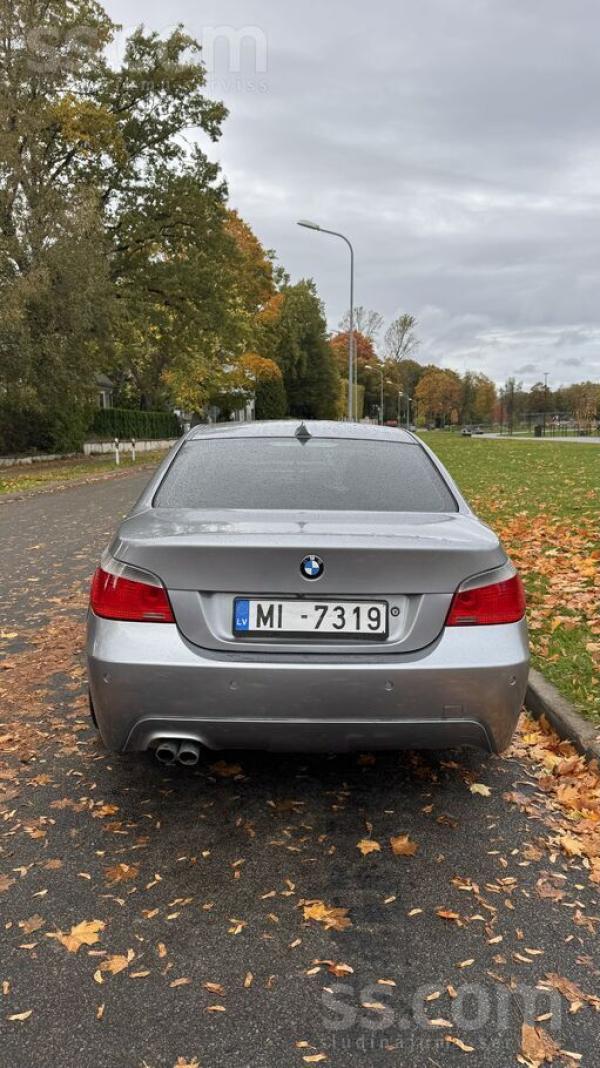 Grey BMW 525 2003 in Riga, with an engine capacity of 2.50 L and mileage of 400 thousand km for 3999 €, photo 7 on AUTOMOTO.COM.LV