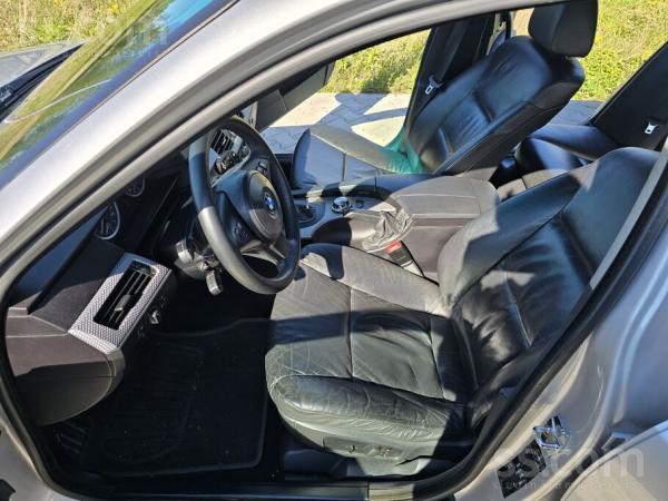 Grey BMW 525 2004 in Riga, with an engine capacity of 2.50 L and mileage of 412 thousand km for 2900 €, photo 7 on AUTOMOTO.COM.LV