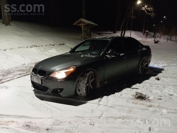 Серый БМВ 525 2004 в Мадона, объемом двигателя 2.50 л и пробегом 338 тыс. км за 2950 €, фото 3 на AUTOMOTO.COM.LV