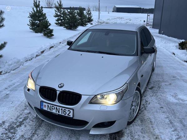 Grey BMW 525 2004 in Kaunas, with an engine capacity of 2.50 L and mileage of 297 thousand km for 4100 €, photo 2 on AUTOMOTO.COM.LV
