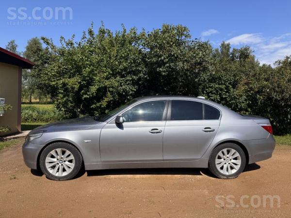 Grey BMW 525 2004 in Liepaja, with an engine capacity of 2.50 L and mileage of 278 thousand km for 4000 €, photo 3 on AUTOMOTO.COM.LV