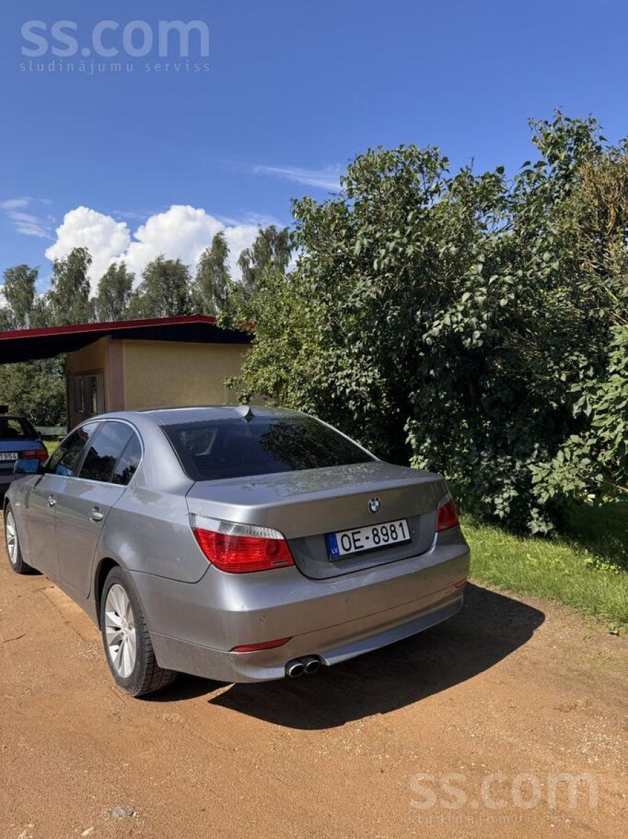 Grey BMW 525 2004 in Liepaja, with an engine capacity of 2.50 L and mileage of 278 thousand km for 4000 €, photo 5 on AUTOMOTO.COM.LV