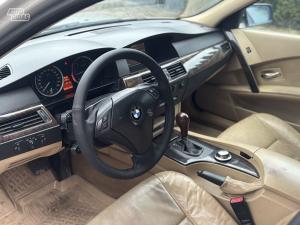 Pelēks BMW 525 2004 Kauņa, ar dzinēja tilpumu 2.50 L un nobraukumu 350 tūkst. km par 2500 €, foto 14 vietnē AUTOMOTO.COM.LV