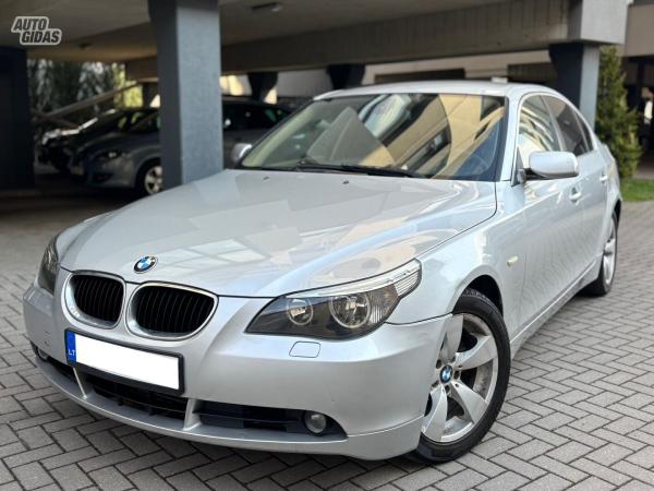 Pelēks BMW 525 2004 Kauņa, ar dzinēja tilpumu 2.50 L un nobraukumu 350 tūkst. km par 2750 €, foto 5 vietnē AUTOMOTO.COM.LV