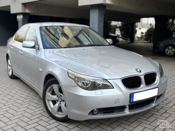 Pelēks BMW 525 2004 Kauņa, ar dzinēja tilpumu 2.50 L un nobraukumu 350 tūkst. km par 2750 €, foto 6 vietnē AUTOMOTO.COM.LV